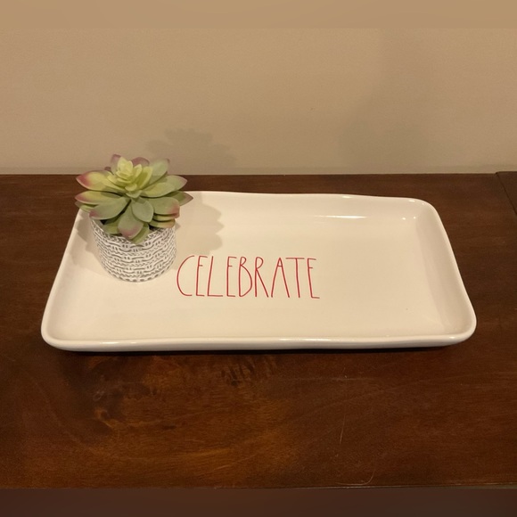 Rae Dunn | Dining | New Rae Dunn Celebrate Long Tray | Poshmark